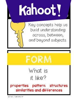 KEY CONCEPTS - Kahoot! Quiz