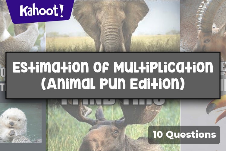 Multiplication: Estimation of Multiplication (Animal Pun Edition ...