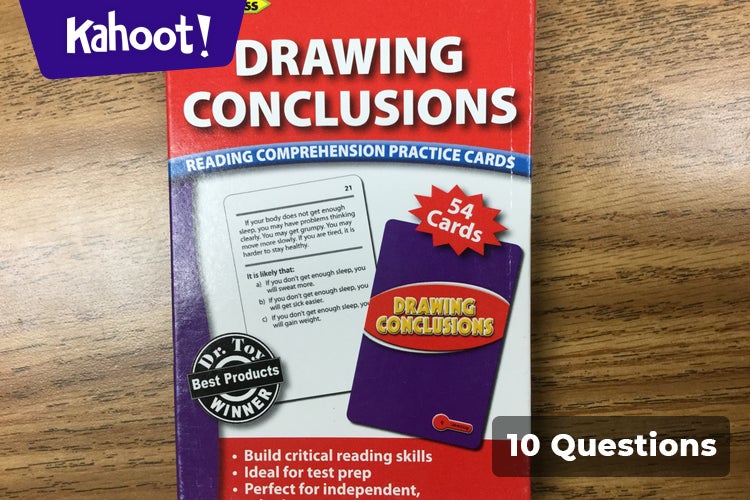 Duplicate of Drawing Conclusions - Kahoot! Quiz