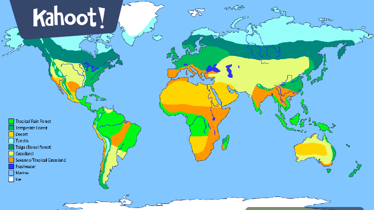 Year 9 Biomes - Kahoot! Quiz