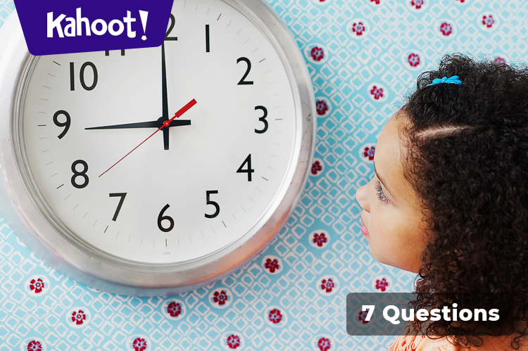 Counting Time (February 2022) - Kahoot! Quiz