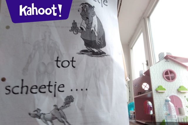 Zweetje tot scheetje - Kahoot! Quiz