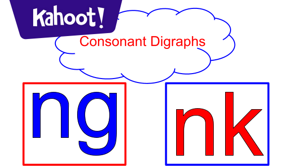 Consonant digraphs ng and nk - Kahoot! Quiz
