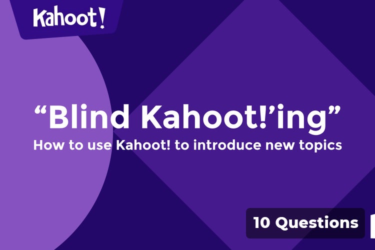 A sample "Blind" kahoot to learn about Gamification - Kahoot! Quiz