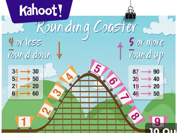 Rounding numbers up or down - Kahoot! Quiz