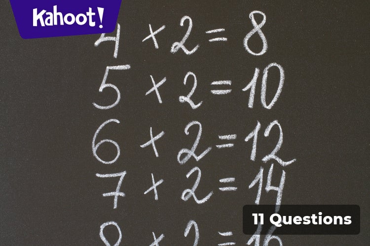 Multiplication Table - Kahoot! Quiz