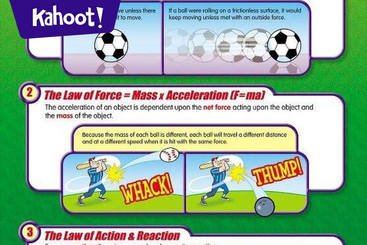 Laws Of Motion - Kahoot! Quiz