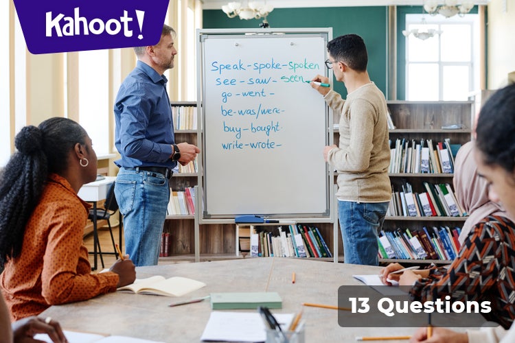 Past Simple and Past Participle of VERBS - Kahoot! Quiz