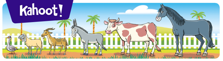 Grade 3 unit 8 review ( guess the animal) - Kahoot! Quiz