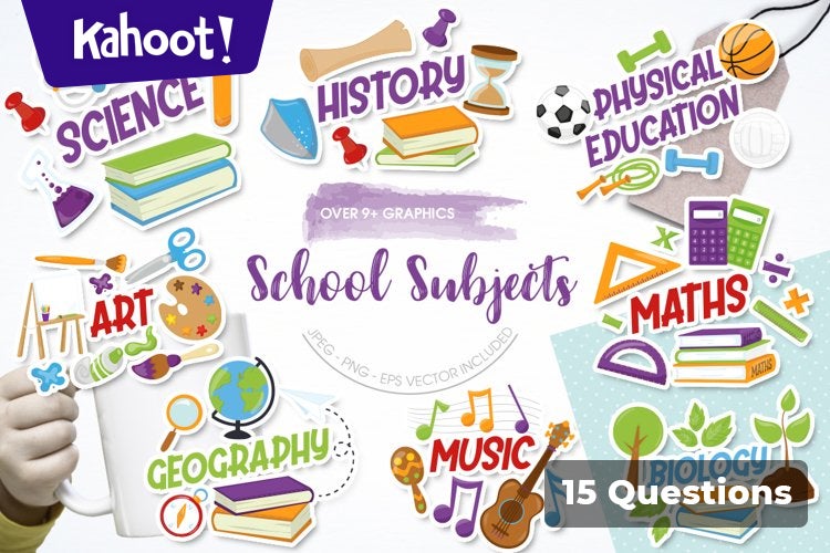 School Subjects - Kahoot! Quiz