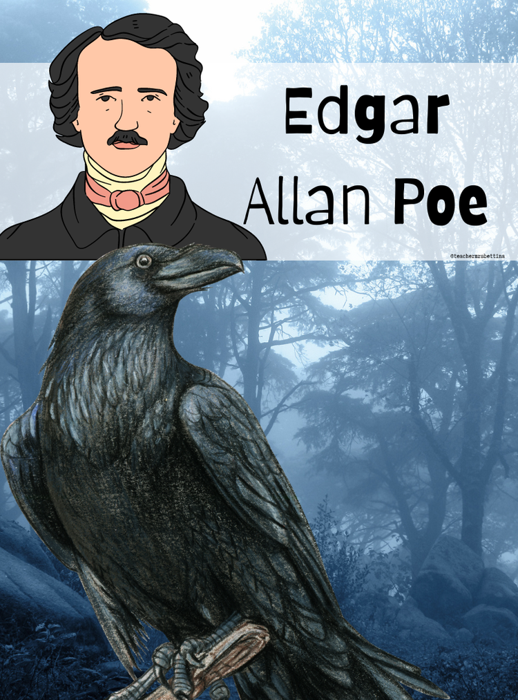Edgar Allan Poe Resource Bundle Pack (includes printables) - Kahoot! Course