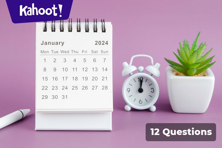 Los Meses del Año - The Months of the Year - Kahoot! Quiz