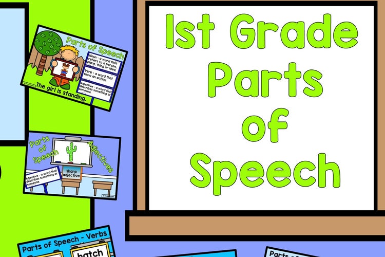 Parts of Speech - 1st Grade Language Arts! Fun and learning!! - Kahoot ...
