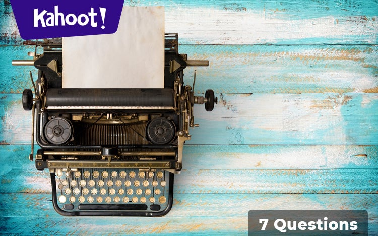 Grammar (noun, verb, subject/ predicate) - Kahoot! Quiz