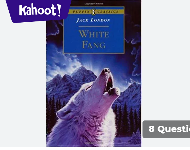 White Fang Math Vocabulary - Kahoot! Quiz