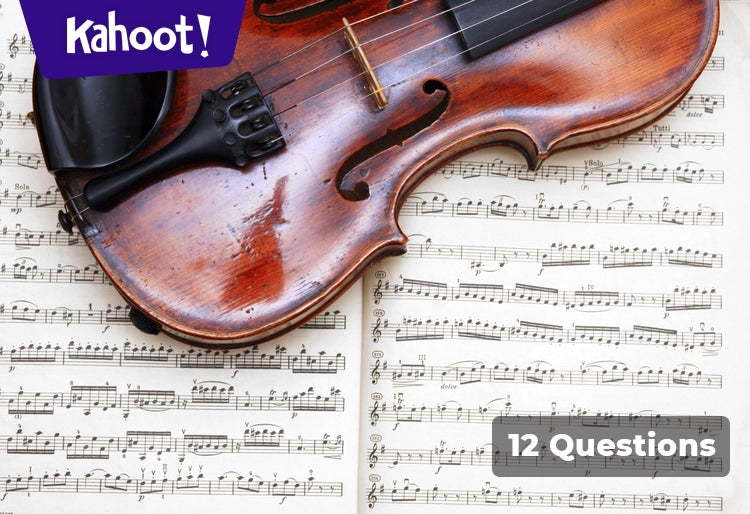 Instrumenty strunowe - Kahoot! Quiz