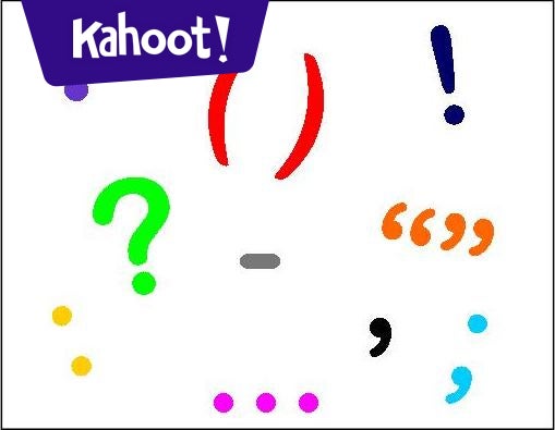Punctuation marks - Kahoot! Quiz