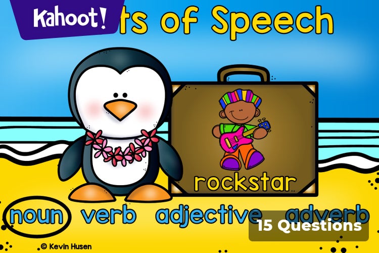 Parts of Speech (May/June 2nd Grade Language Arts Kahoot!) Second Grade ...