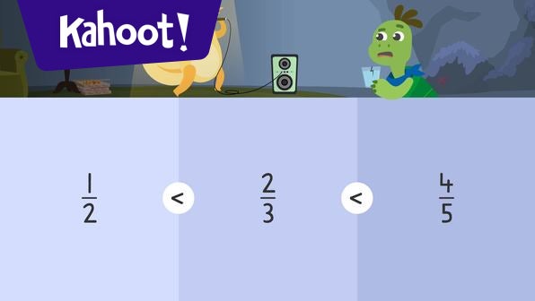Math: Ordering Fractions - Kahoot! Quiz