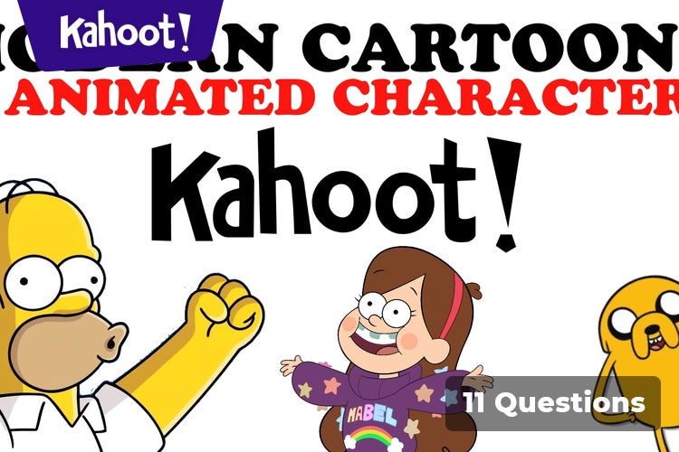 Modern Cartoon & Animated Characters - Kahoot! Quiz