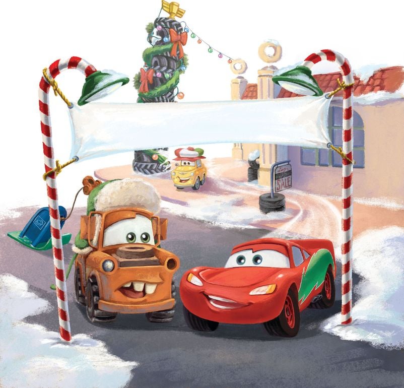 Disney Pixar - Cars: ejercicios de puntuación con temática invernal ...