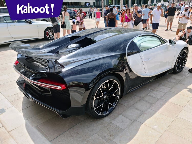 Fastest cars - Kahoot! Quiz