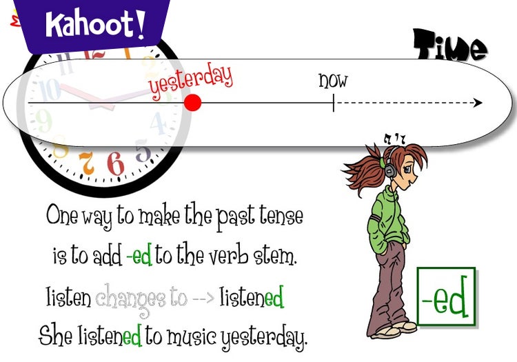 Past Tense - Kahoot! Quiz