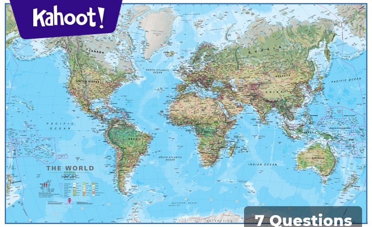Continents 102 - Kahoot! Quiz