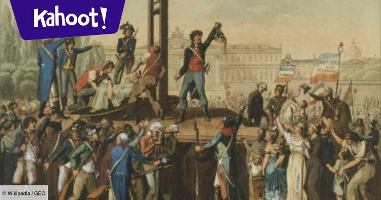 Chapitre 3 - La Révolution française et l'Empire - Kahoot! Quiz