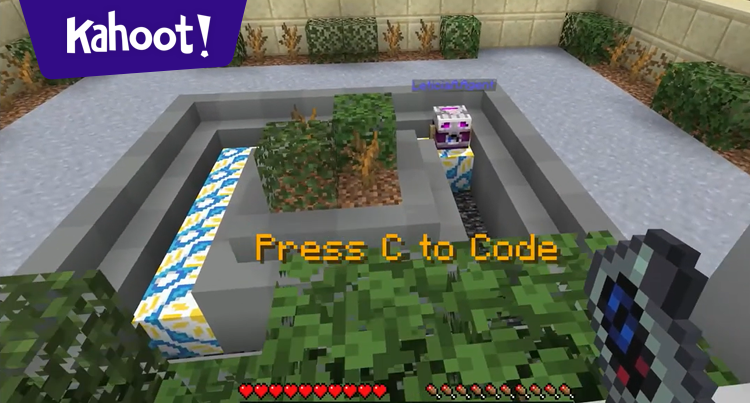 Minecraft programação - Kahoot! Quiz