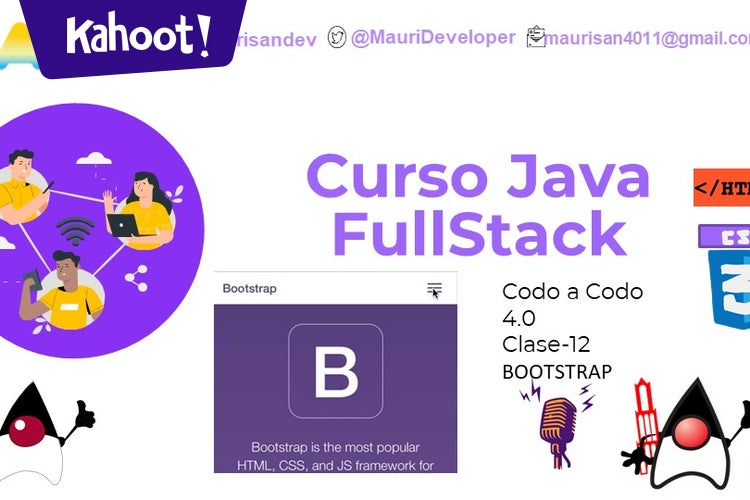 #Bootstrap || Comision 2011 CaC 4.0 #JavaFullStack - Kahoot! Quiz