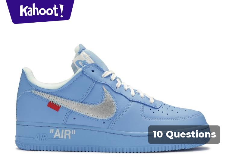 What shoe is this? / Sneaker Trivia - Kahoot! Quiz