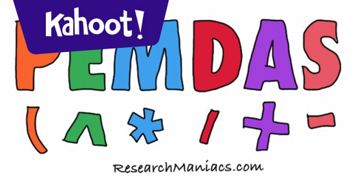 PEMDAS for 6th Grade - Kahoot! Quiz