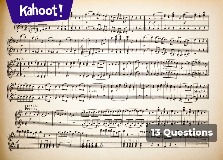 The 8 Elements of Music - Kahoot! Quiz