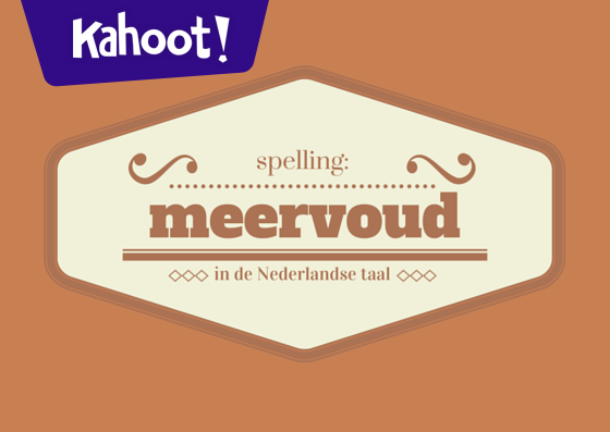 Duplicate of Nederlands: Meervoud 3.1. Grammatica, spelling en stijl ...
