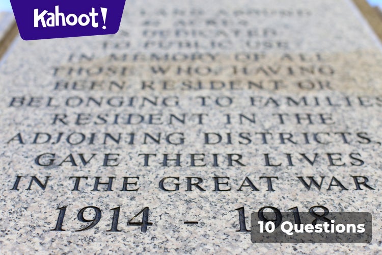 Causes of WWI - Kahoot! Quiz