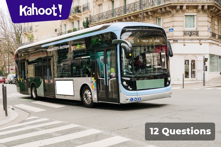 Transport in French (Writing) - Kahoot! Quiz