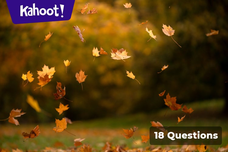 Autumn is here - Kahoot! Quiz