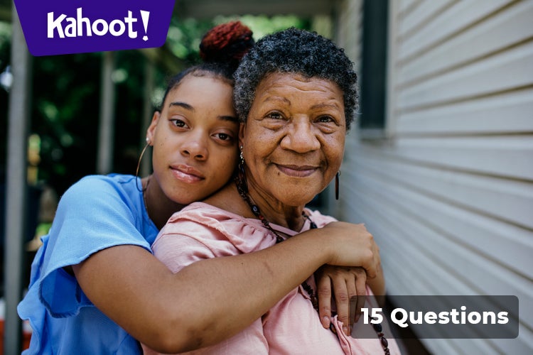 Family relationships. New edition - Kahoot! Quiz
