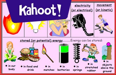 Forms of Energy - Kahoot! Quiz