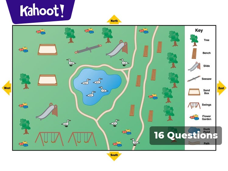 Newcomer Map Skills - Kahoot! Quiz