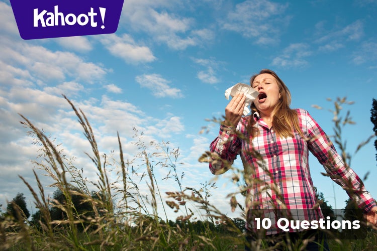 Hay fever - vocabulary - Kahoot! Quiz