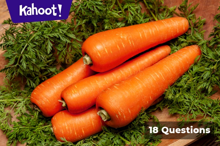 Vegetables - Kahoot! Quiz