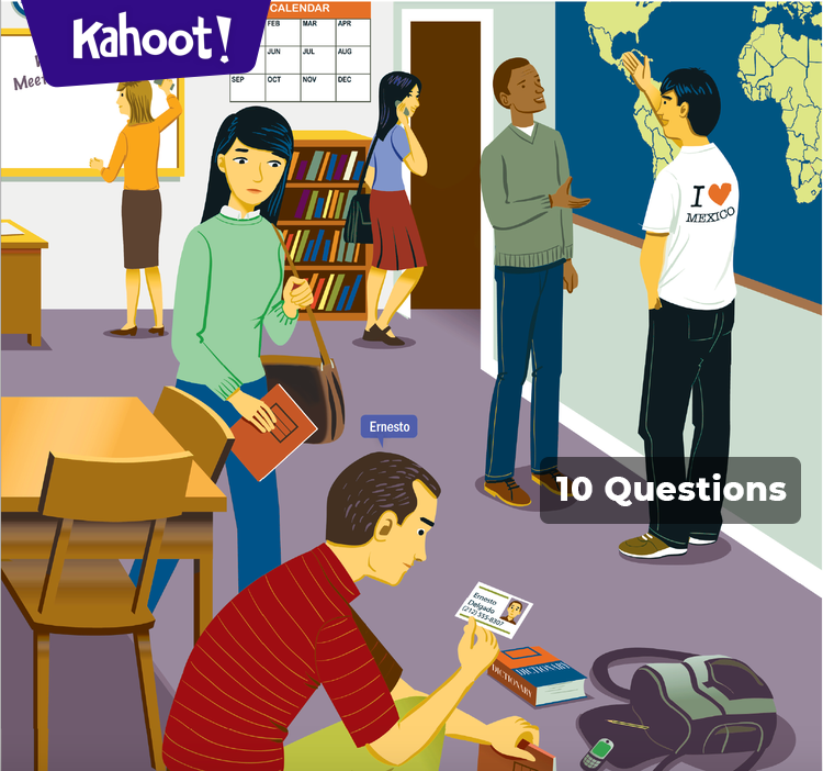 Ventures Basic Unit 1: Personal Information - Kahoot! Quiz