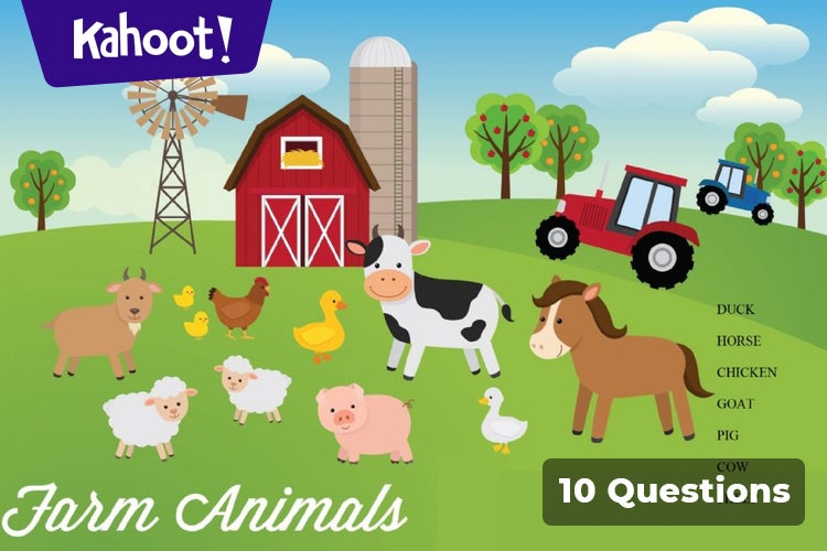 Modified Farm Animals - Kahoot! Quiz
