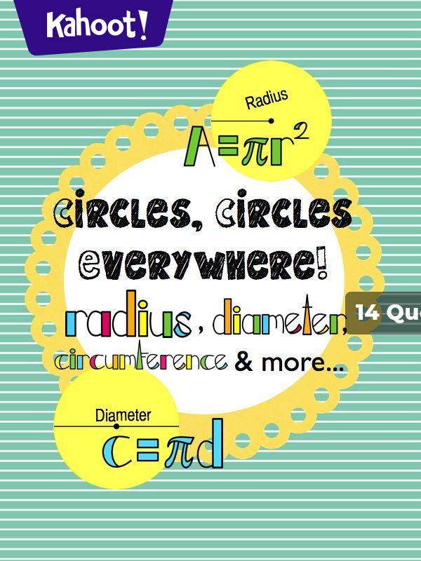 Area and Circumference of a Circle - Kahoot! Quiz
