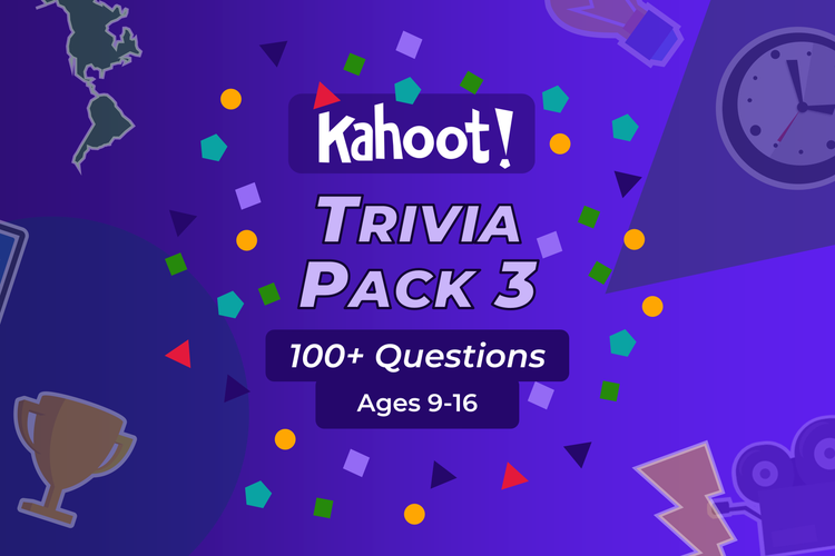 Trivia Competition Pack 3 (Ages 9-16) - Kahoot! Course
