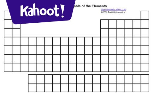 Element Identification on Periodic Table - Kahoot! Quiz