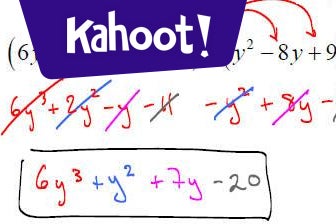 Adding Polynomials - Kahoot! Quiz