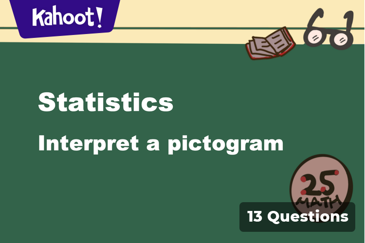 Statistics: Interpret a pictogram - Kahoot! Quiz